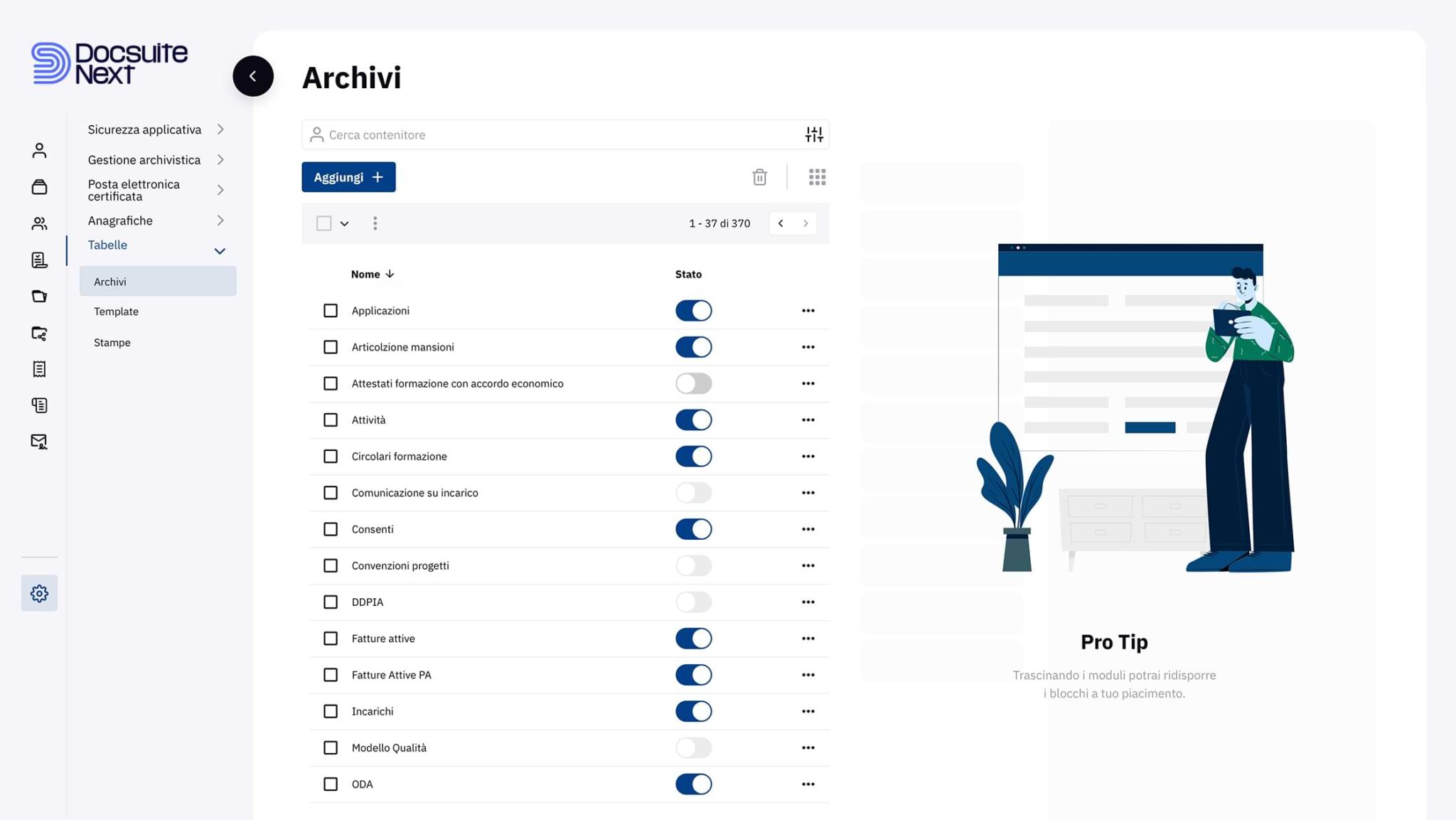 Docsuite Next: software per la gestione documentale a norma