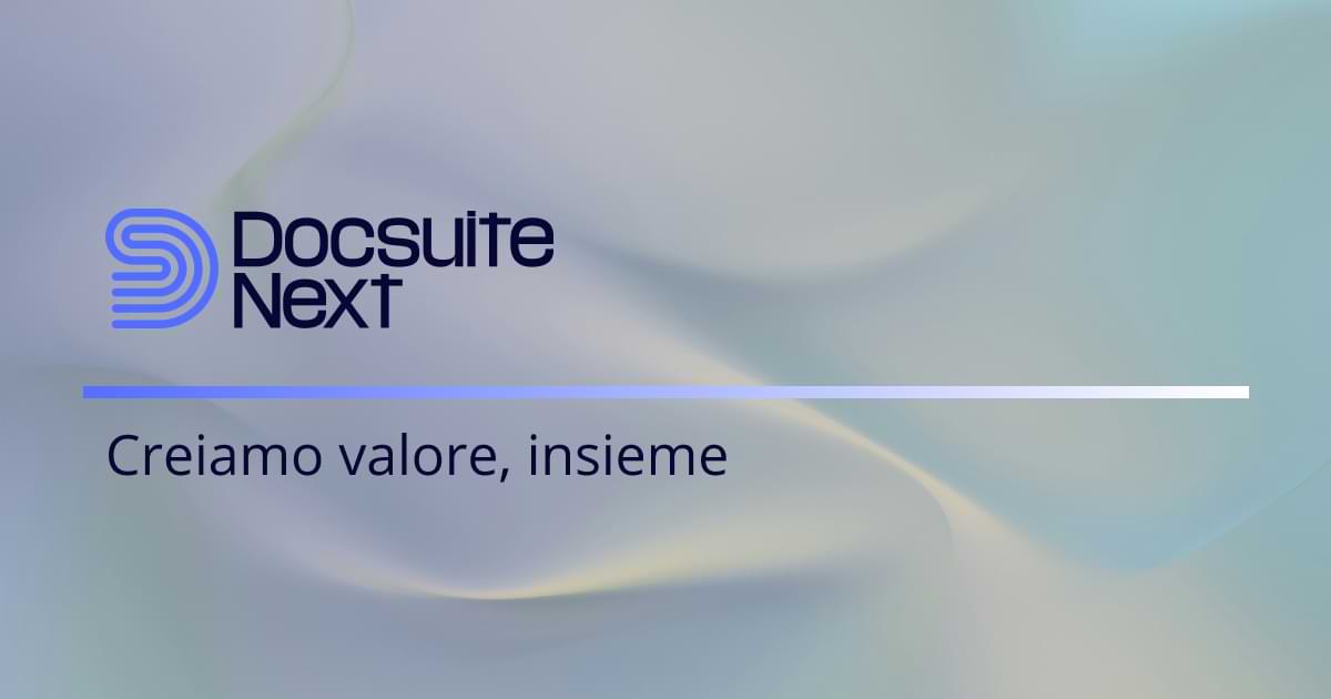 Docsuite Next: software per la gestione documentale a norma