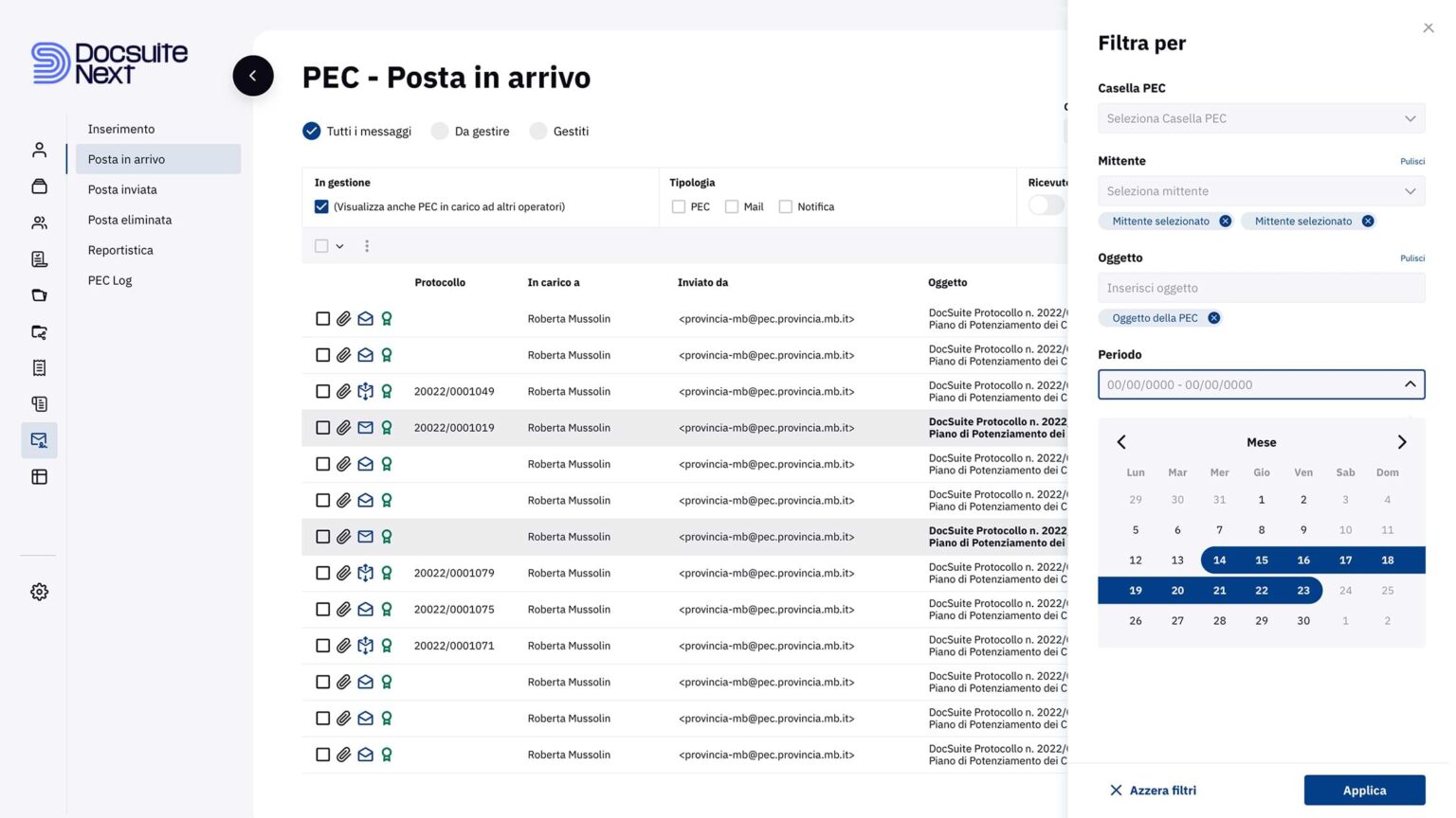 Docsuite Next: software per la gestione documentale a norma